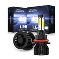 For Dodge Ram 2500 1994-2002, LED Headlight Bulbs, 9004/HB1 High Low ...