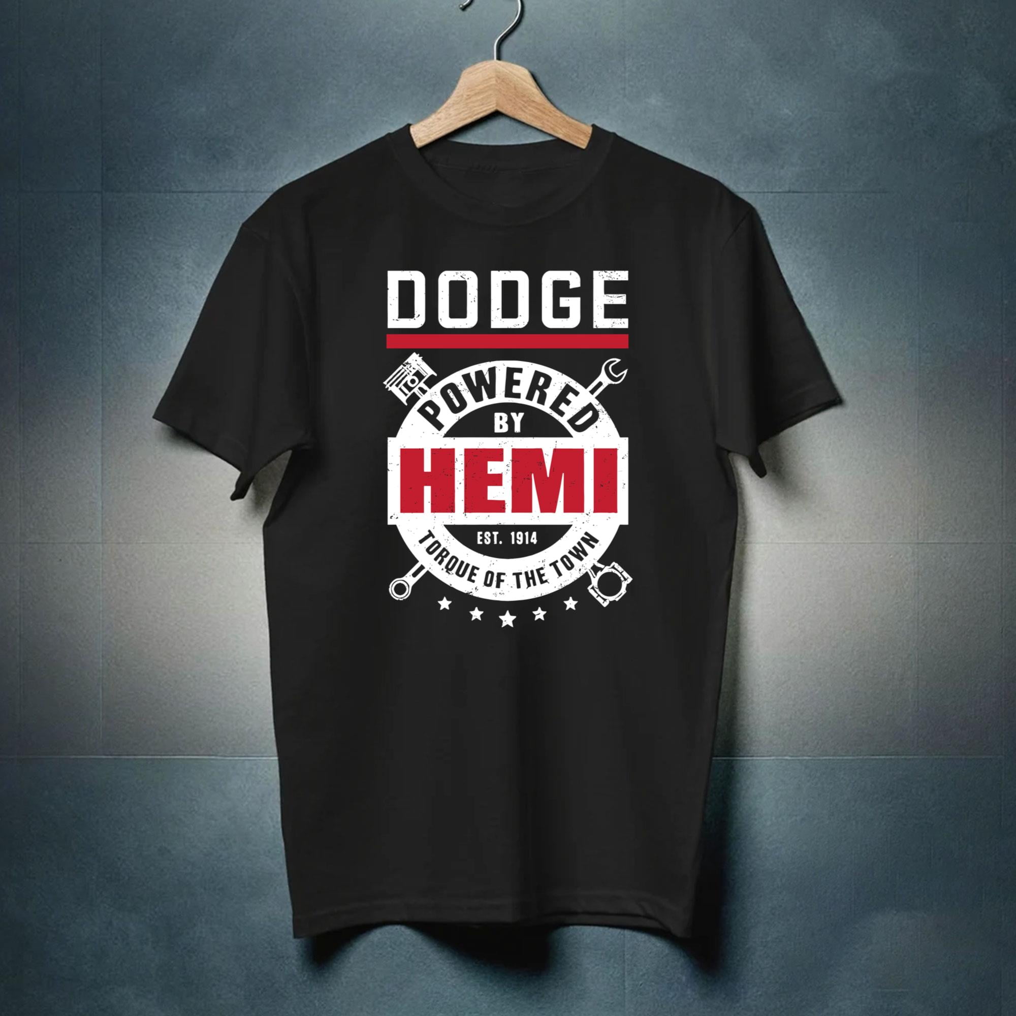 Dodge Ram Hemi Trucks T-shirt Clothing Apparel Graphic Tees-TH10664 ...