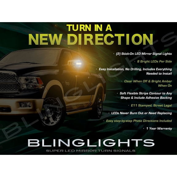 Shop LED Side Mirror Signal Lights for Cars at Affordable Prices