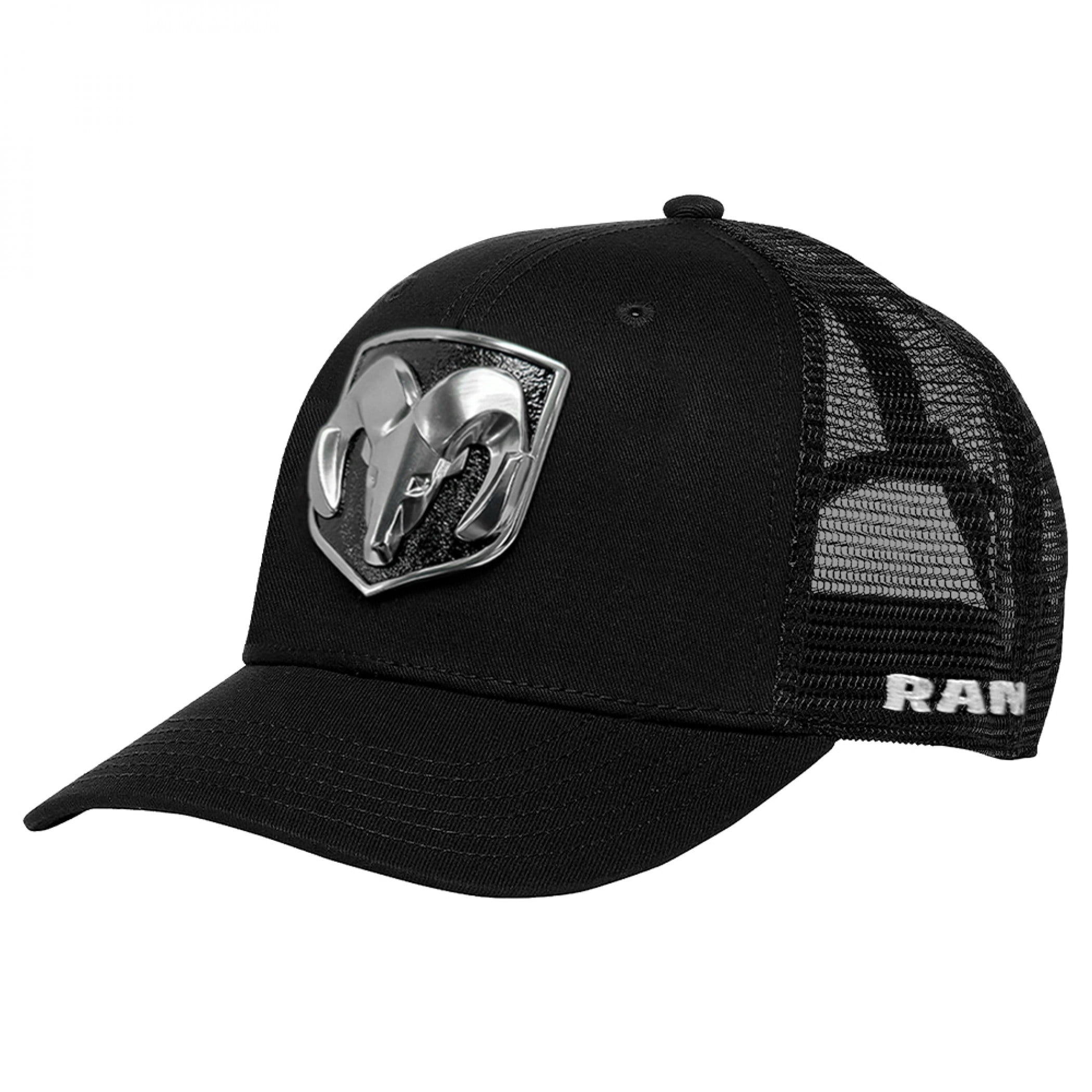 Dodge Ram Logo 3D Patch Adjustable Trucker Hat - Walmart.com