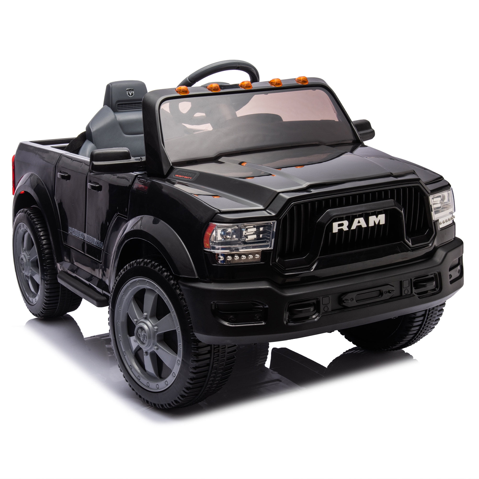 Dodge Ram Ride On Truck, 12V Electric Car for Kids, Battery Powered ...