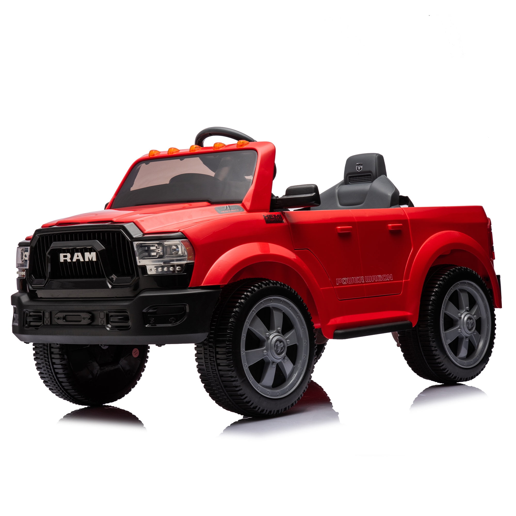 Dodge Ram Ride On Truck, 12V Electric Car for Kids, Battery Powered ...