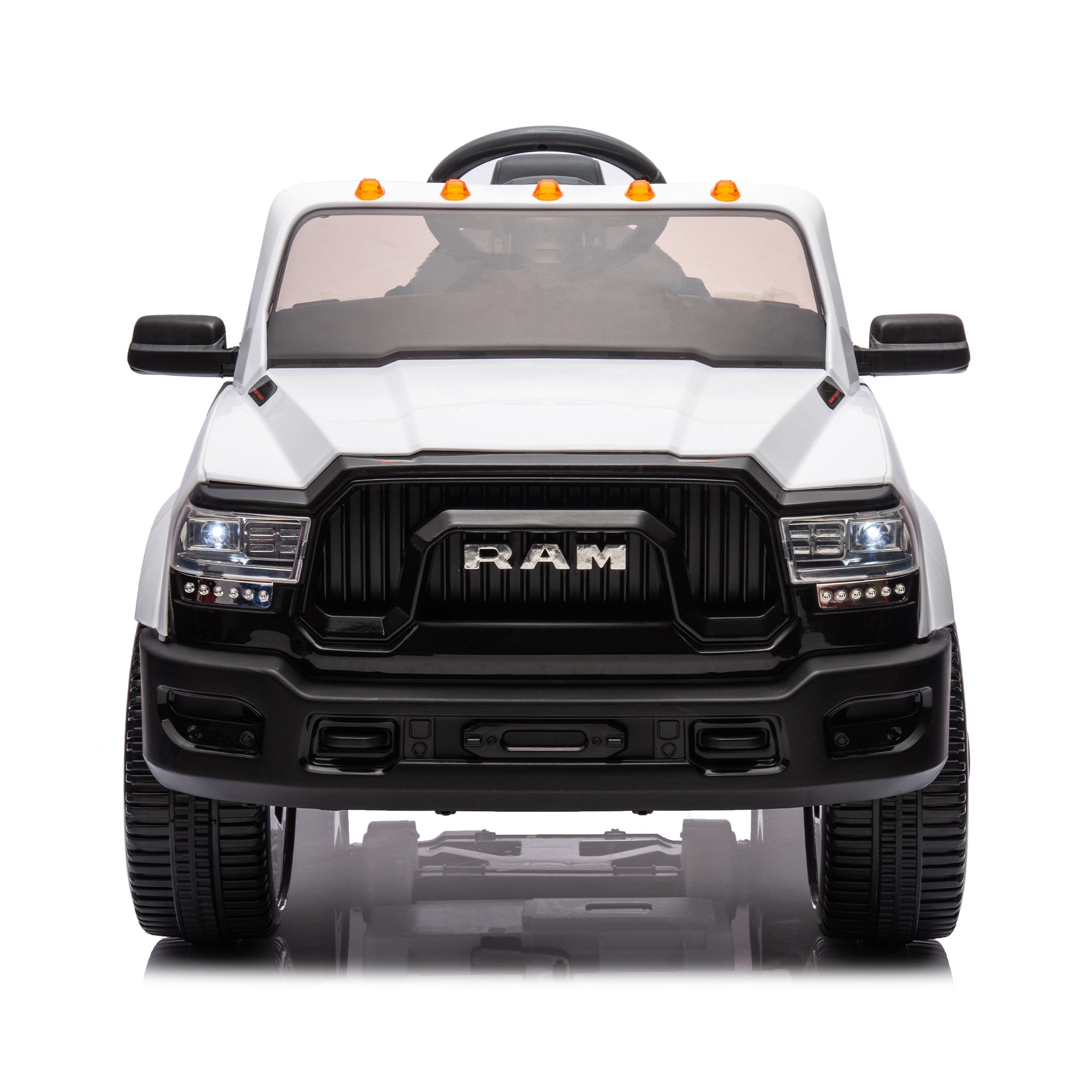Dodge Ram Ride On Truck, 12V Electric Car for Kids, Battery Powered ...