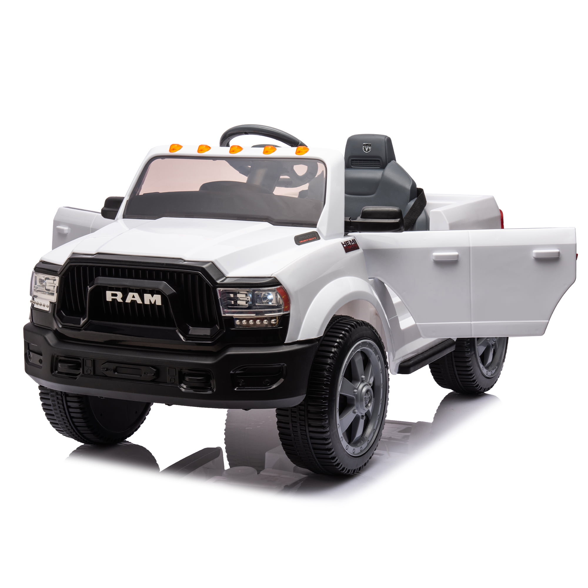 Dodge Ram Ride On Truck, 12V Electric Car for Kids, Battery Powered ...