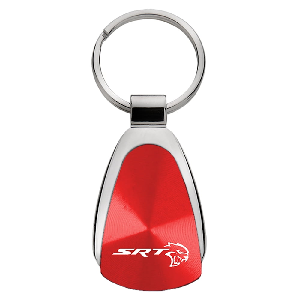 Dodge SRT Hellcat Keychain & Keyring - Red Teardrop - Walmart.com