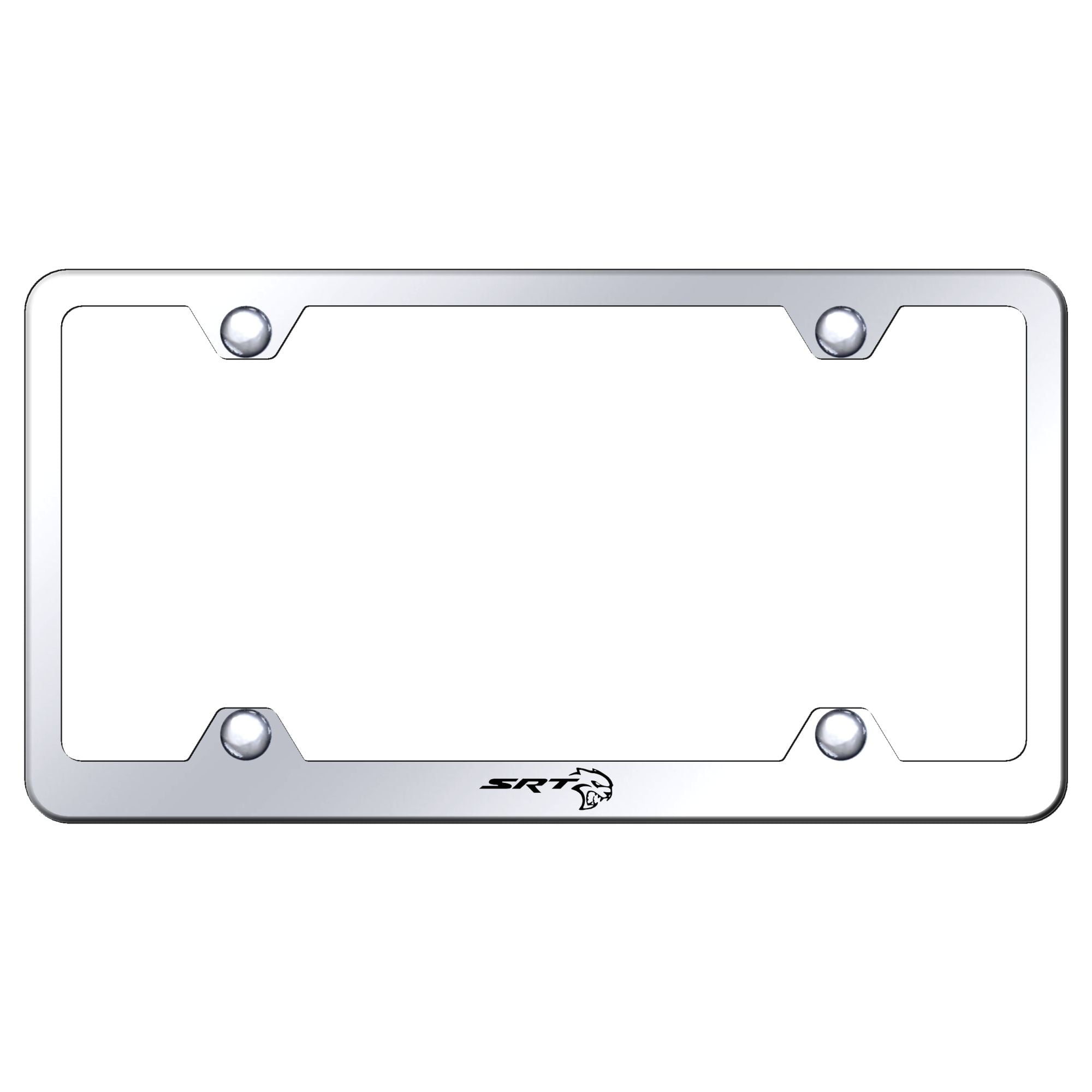 Dodge SRT Hellcat Laser Etched Logo Wide Body License Plate Frame ...