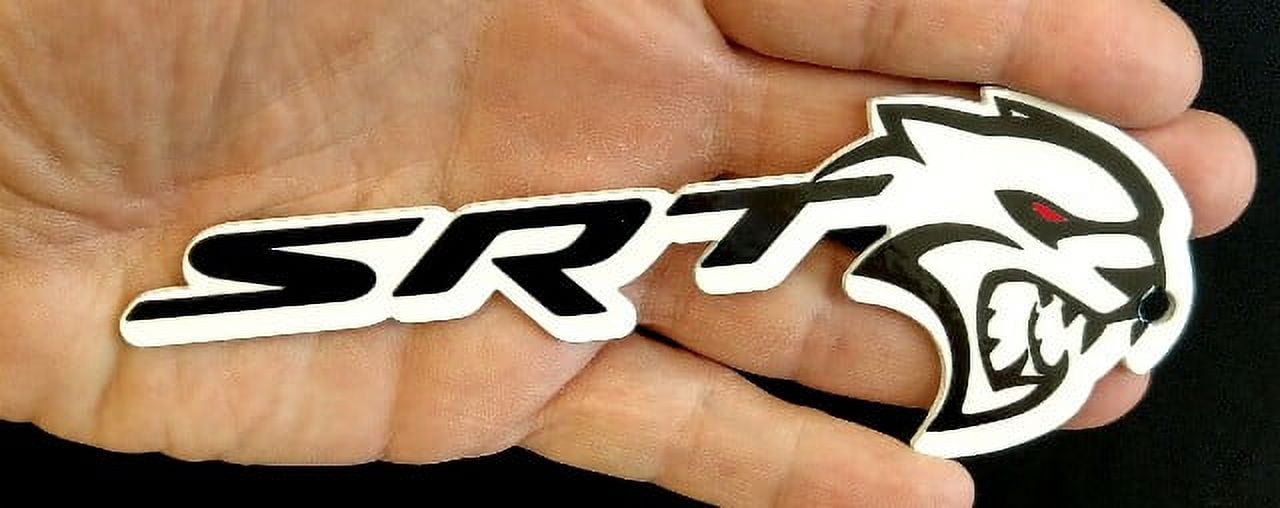 Dodge SRT Hellcat Red Eye Black Steel Sign - Walmart.com