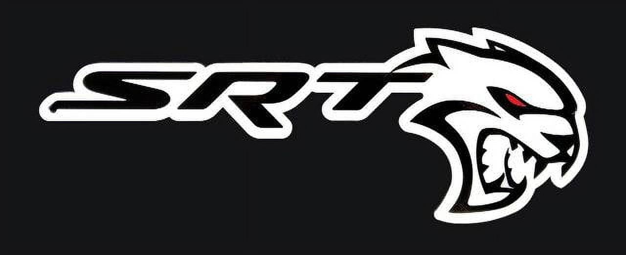 Dodge SRT Hellcat Red Eye Black Steel Sign - Walmart.com