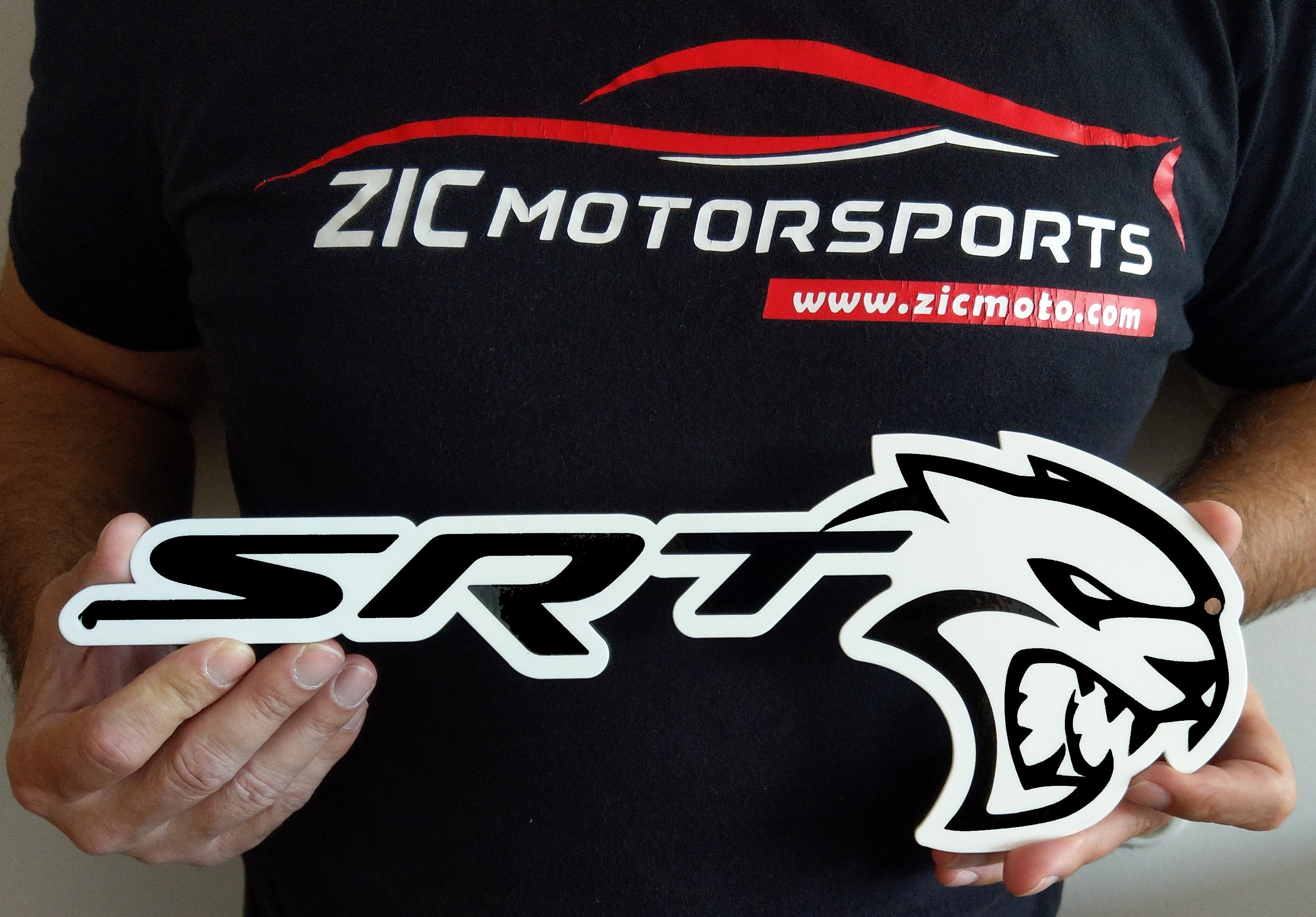 Dodge SRT Hellcat Steel Sign - Black - Walmart.com