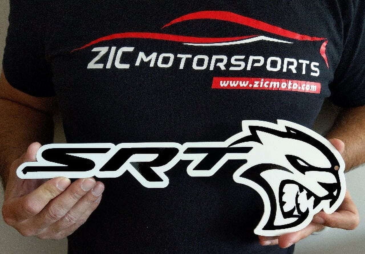 Dodge SRT Hellcat Steel Sign - Black - Walmart.com