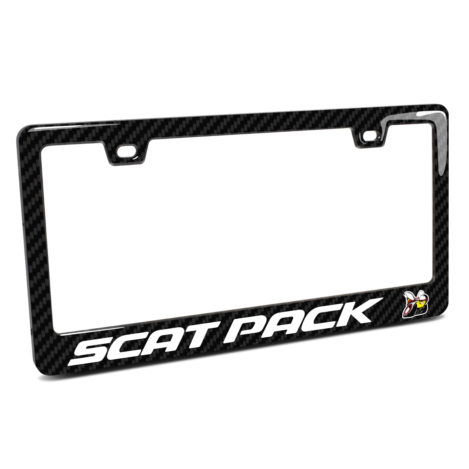 Dodge Scat-Pack Full Color Black Real 3K Carbon Fiber ABS Plastic ...