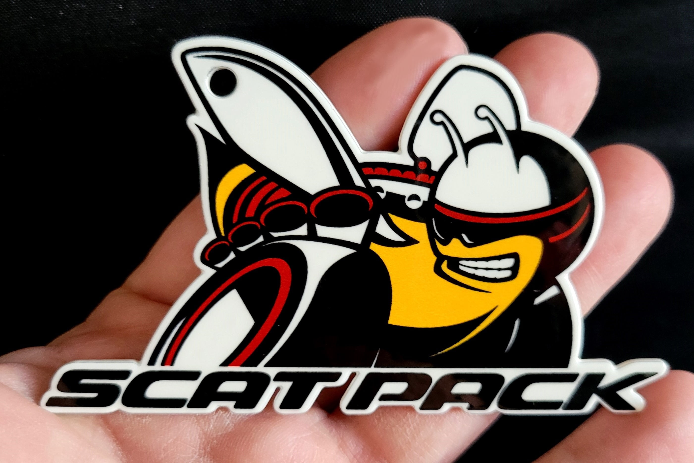 Dodge Scatpack Bee Steel Sign - Ver2 - Walmart.com