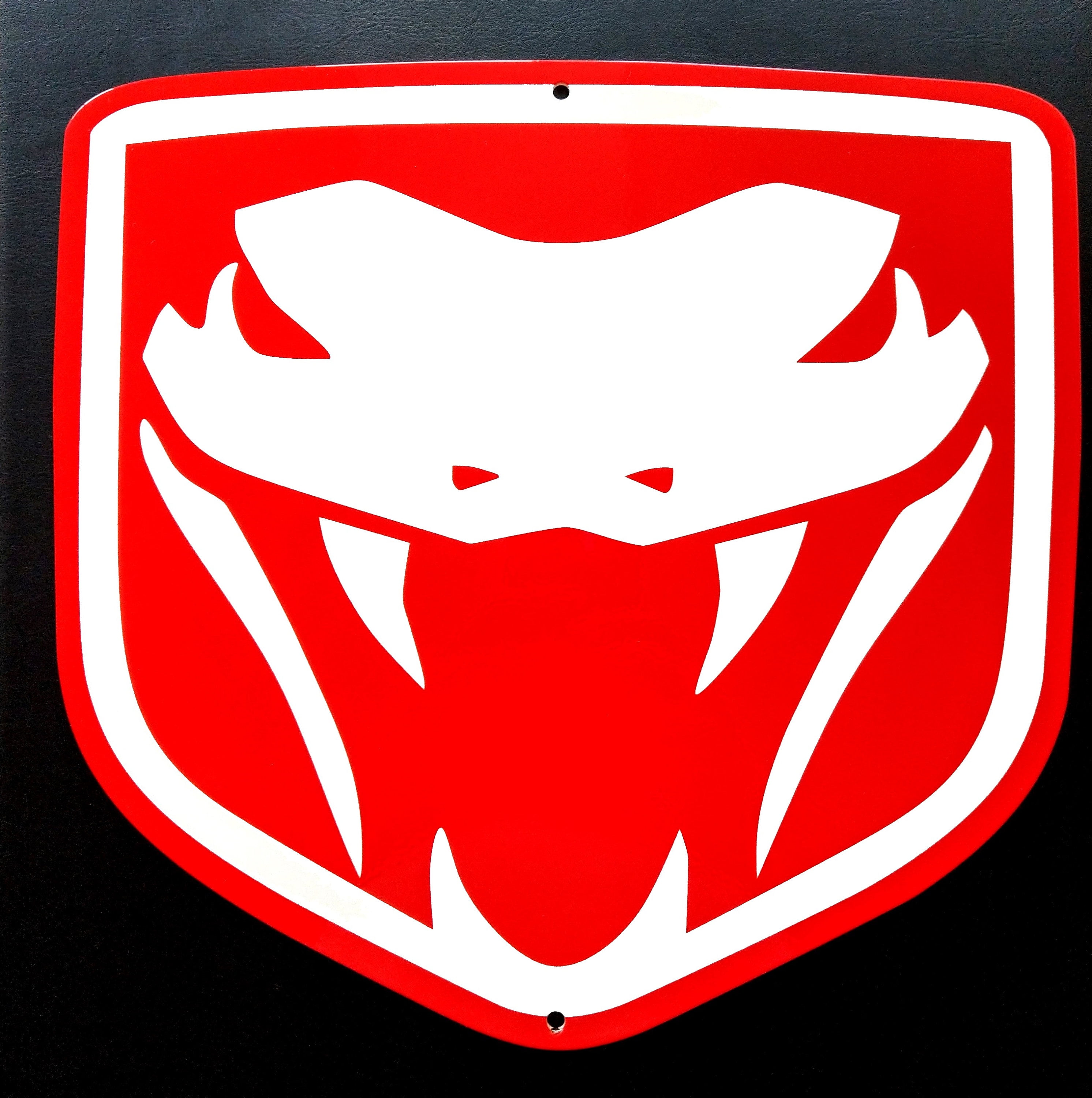 Dodge Viper Fangs Steel Sign - Walmart.com