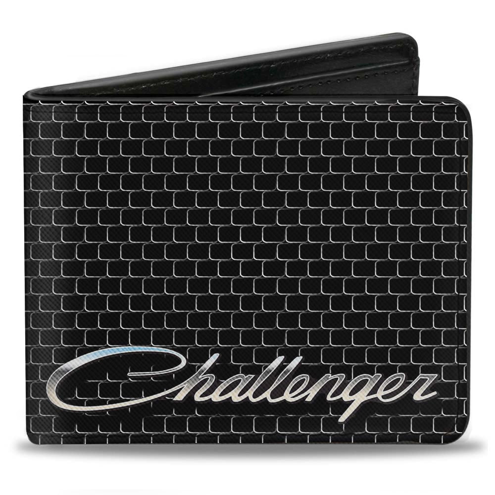 Dodge Wallet, Bifold, Challenger Script Grille, Vegan Leather - Walmart.com