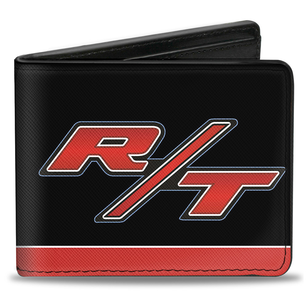 Dodge Wallet, Bifold, Dodge Challenger RT Emblem Stripe Black Blue ...
