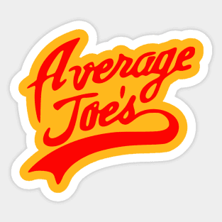 Dodgeball Average Joes Sticker Phone Decal Water Bottle Stickers Car Decals, Laptop Sticker ...