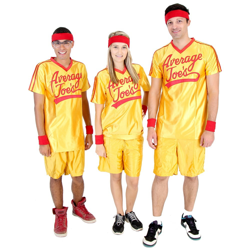 Dodgeball Yellow Average Joe's Costume-Medium - Walmart.com