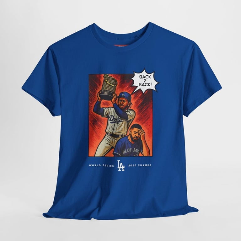 Dodgers 2025 World Series Champions Tee, Kendrick vs Drake Beef Style ...