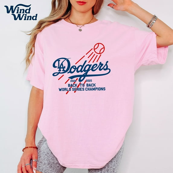 Dodgers Baseball - Back 2 Back NL Champions 2024-2025 T-Shirt, Multiple ...
