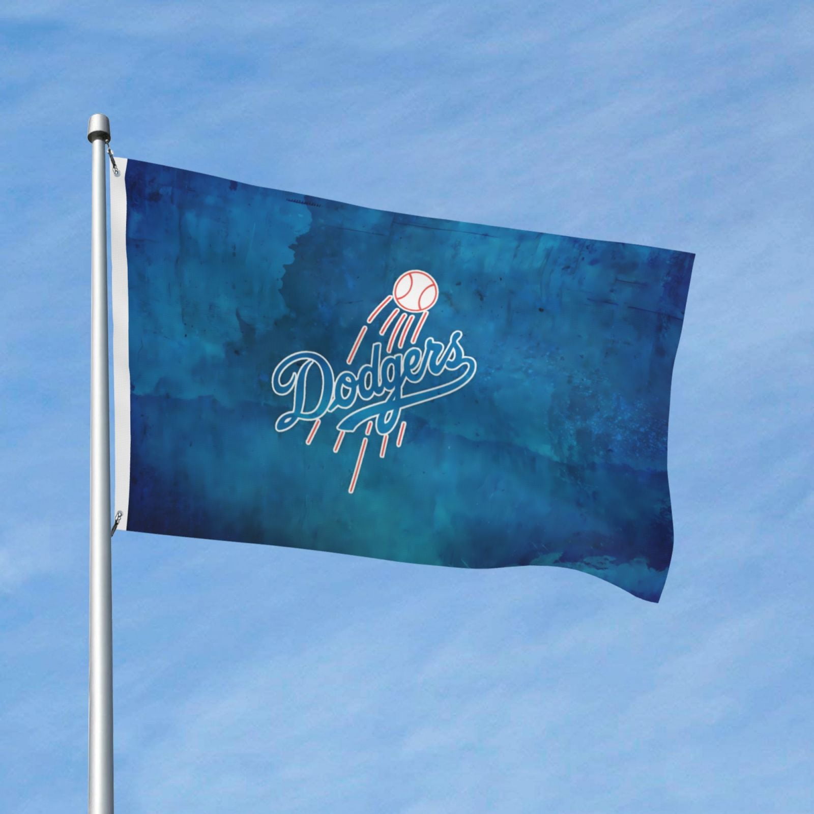 Dodgers Baseball Team 3x5 ft Indoor and Outdoor Double Sided Flag ...