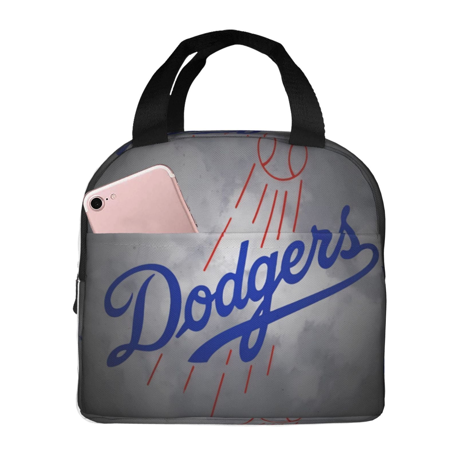 Dodgers Baseball Team Campus Insulated Lunch Bag, Leak-Proof Lunch Box ...