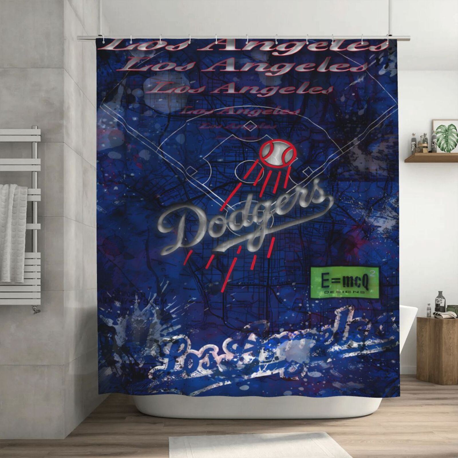 Great Description About La Dodgers Shower Curtain