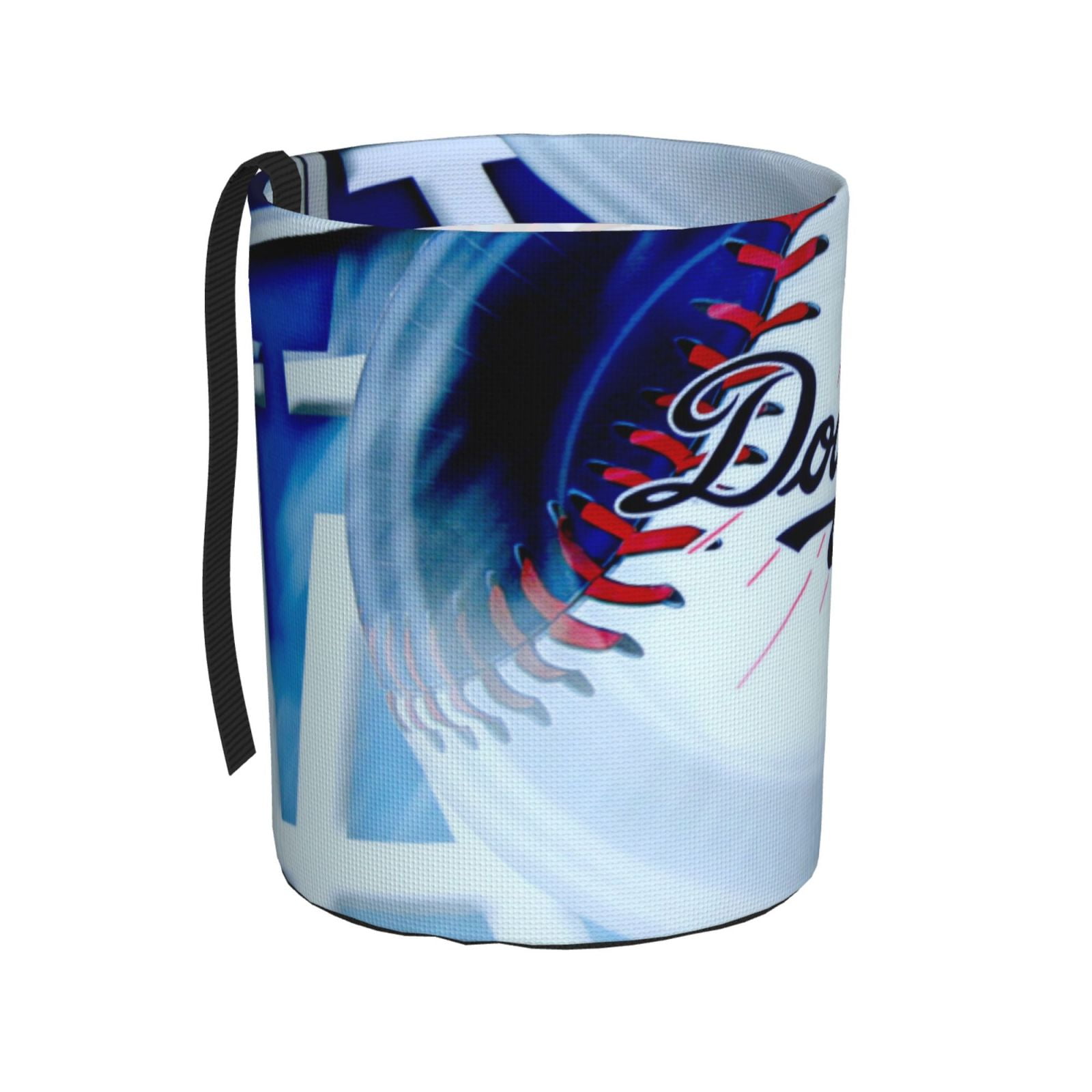 Dodgers Baseball Team Custom Car Trash Can, Mini Collapsible Pop-Up Car ...