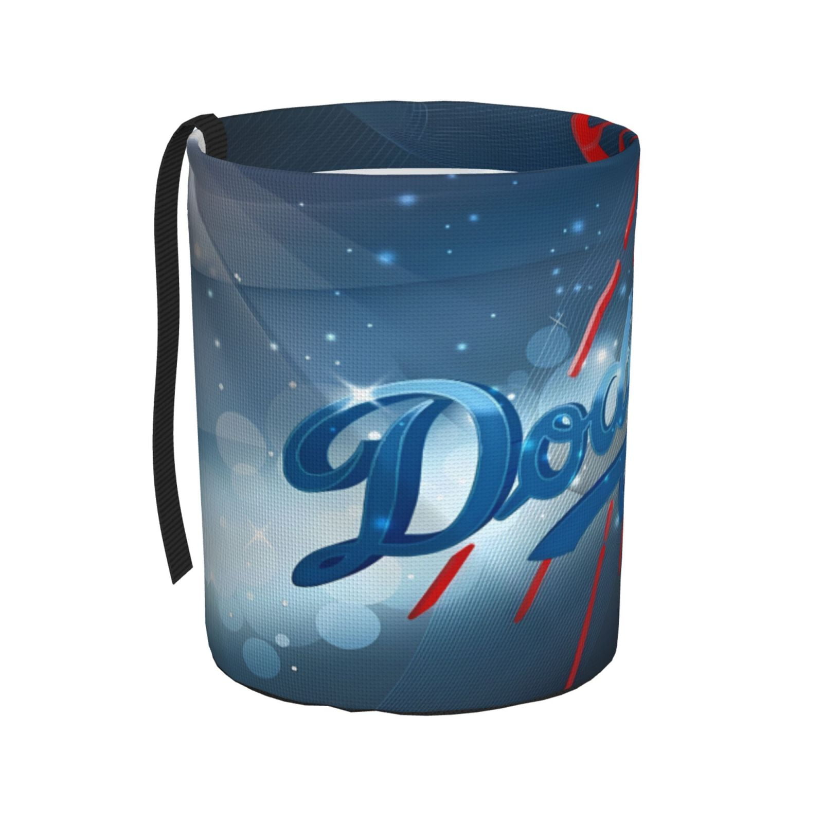 Dodgers Baseball Team Custom Car Trash Can, Mini Collapsible Pop-Up Car ...