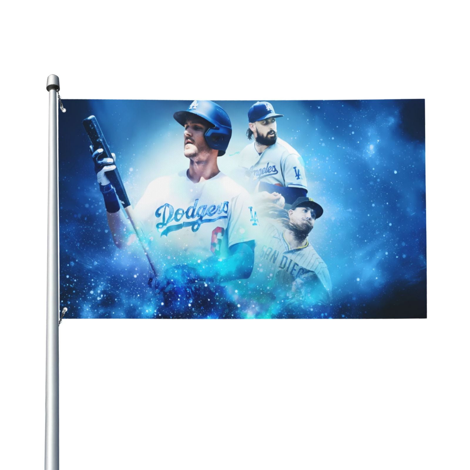 Dodgers Baseball Team Custom Outdoor 3x5FT Decorative Flags, Easy to ...