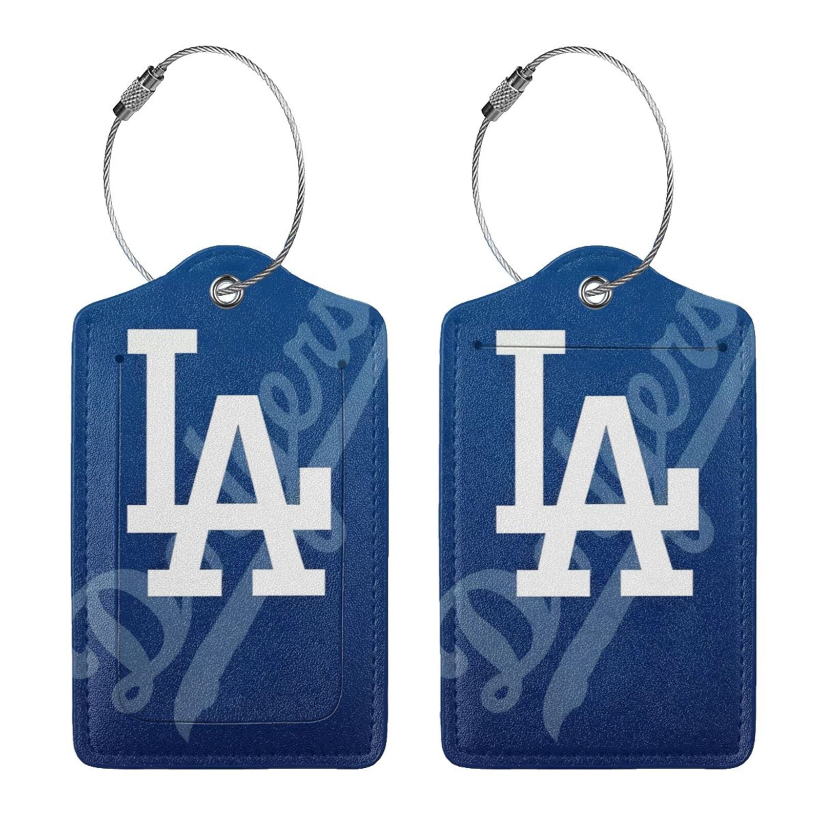 Dodgers Baseball Team Custom PU Leather Luggage Tags, Personalized ...