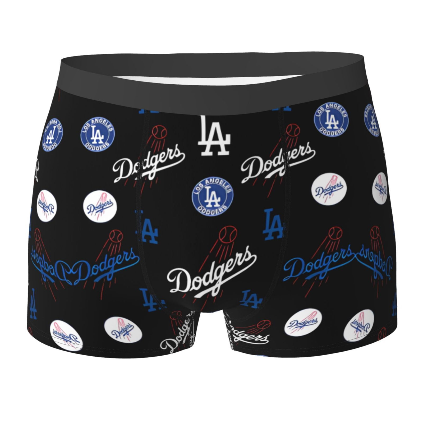 Dodgers Baseball Team Custom Seamless Men's Boxer Briefs Sports Fitness ...