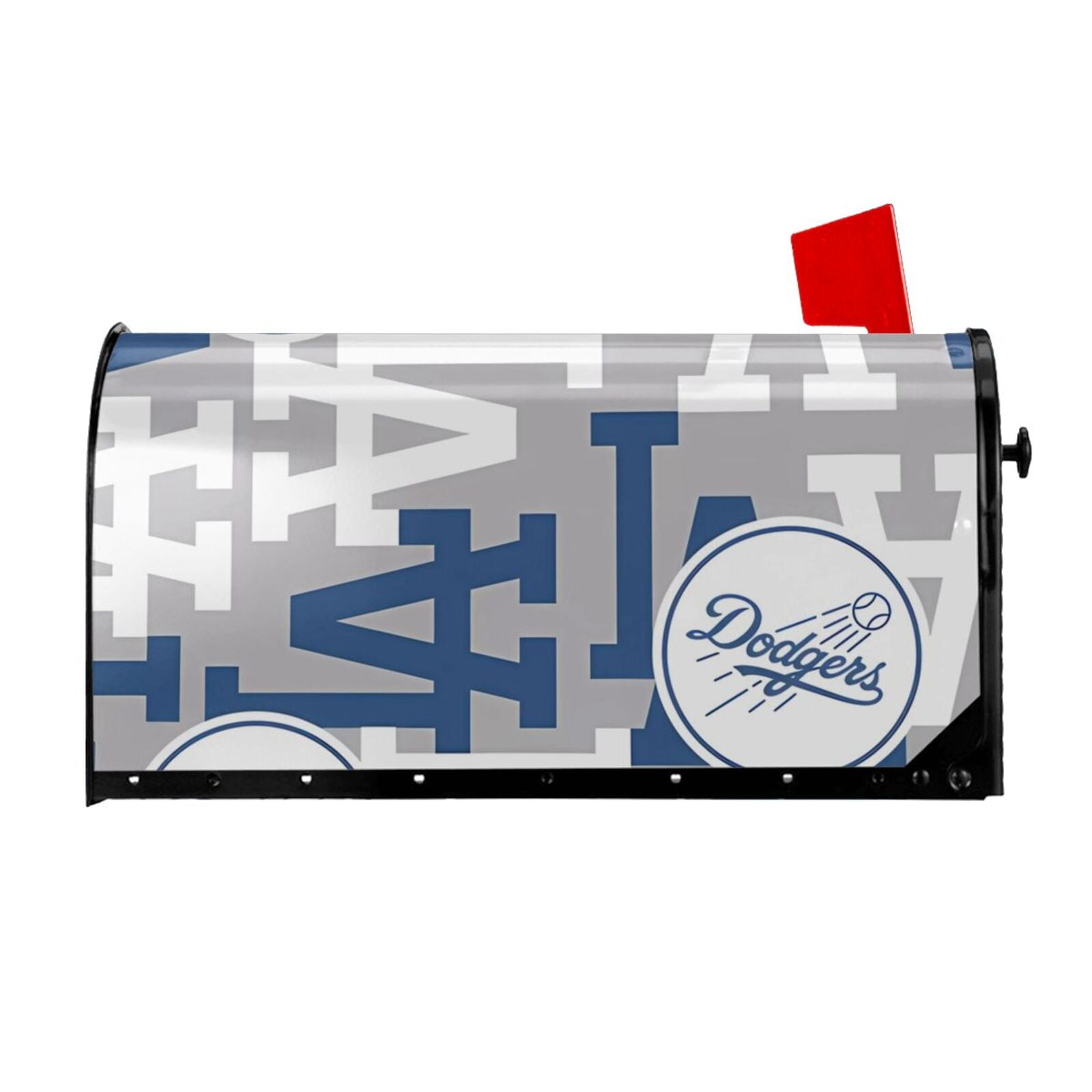 Dodgers Baseball Team Double Sided Decorative Mailbox Cover All Seasons ...
