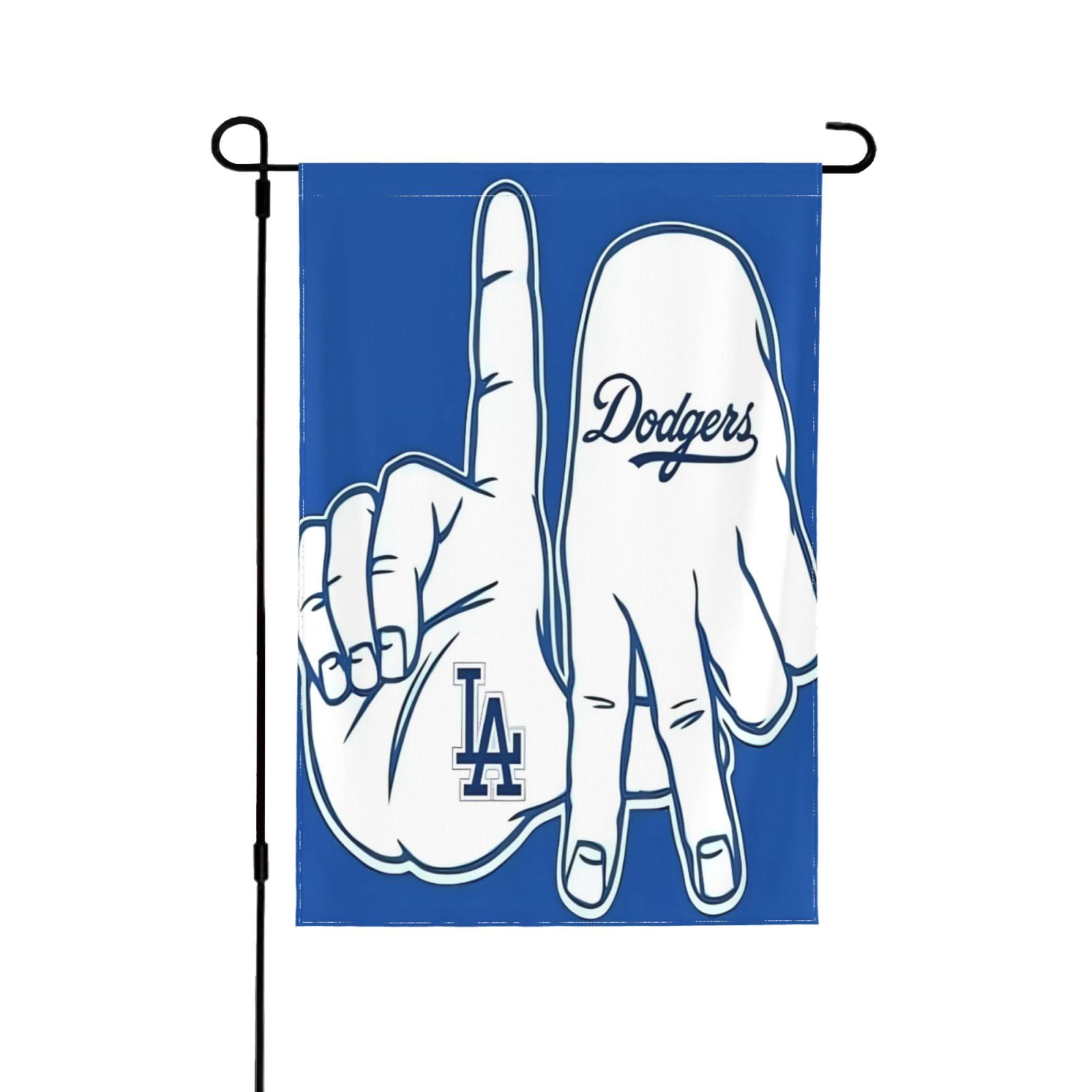 Dodgers Baseball Team Front Garden Flag, Fans Spectator Flag Hanging ...
