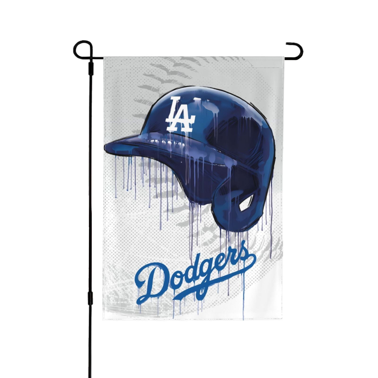 Dodgers Baseball Team Front Garden Flag, Fans Spectator Flag Hanging ...