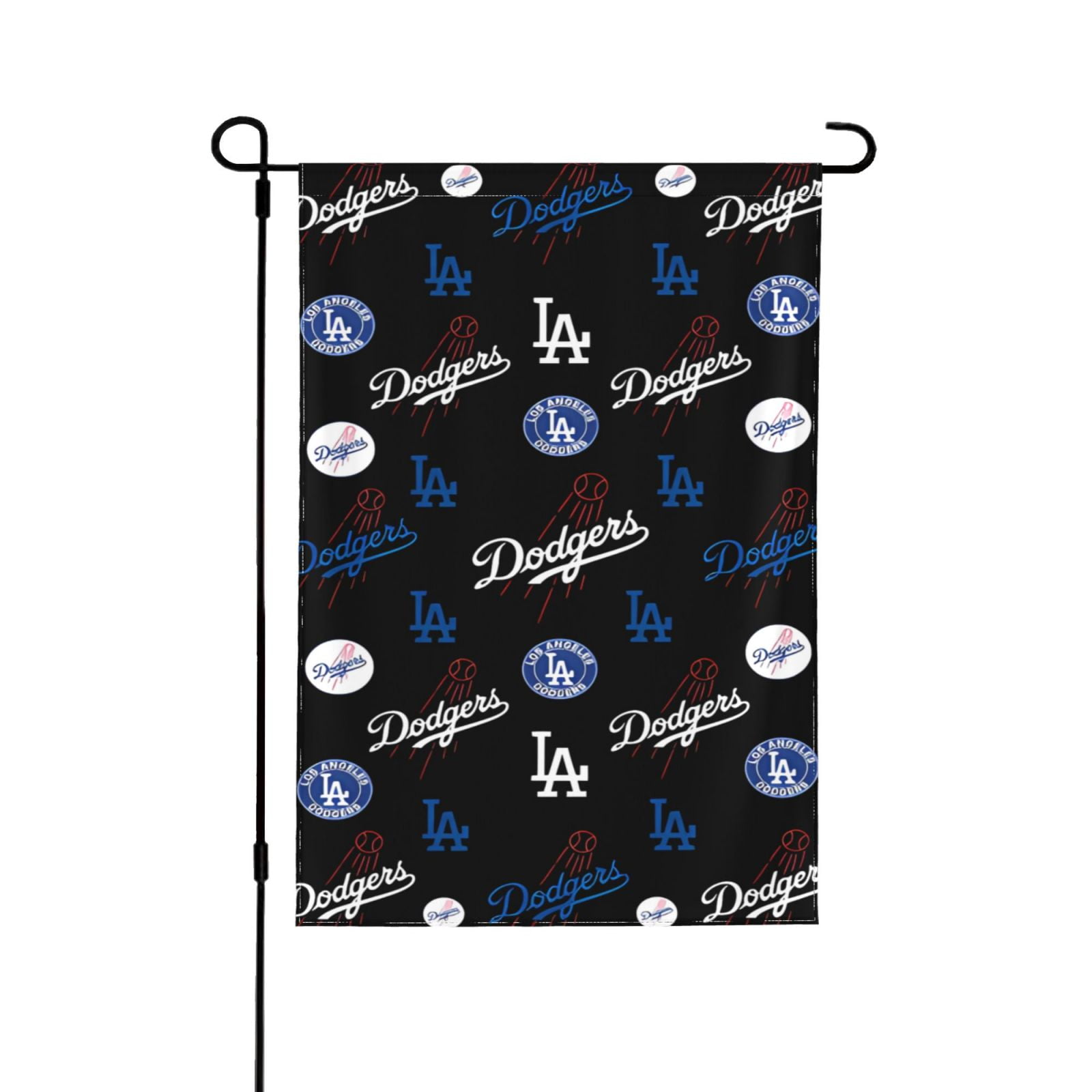 Dodgers Baseball Team Front Garden Flag, Fans Spectator Flag Hanging ...
