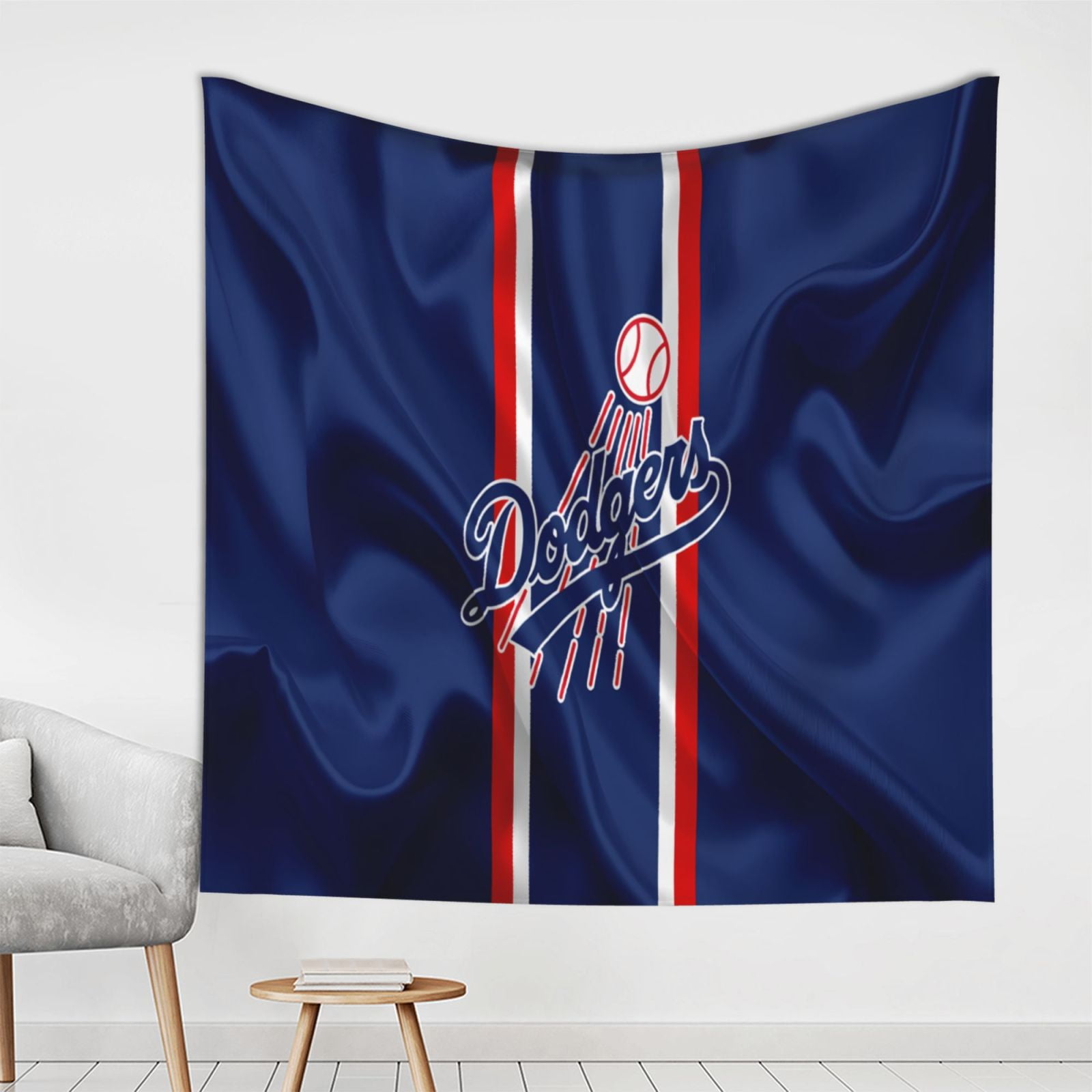 Dodgers Baseball Team Themed Wall Hanging 59x59 Inches, Luxurious ...