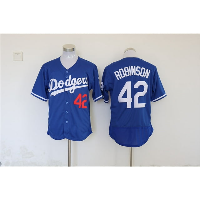 Dodgers Blue Blank Elite White Fans Commemorative Jersey Baseball ...