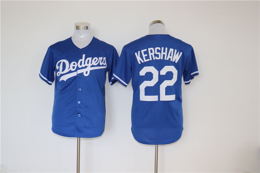 Dodgers Blue Blank Elite White Fans Commemorative Jersey Baseball ...