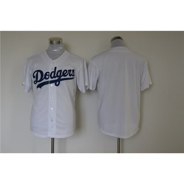 Dodgers Blue Blank Elite White Fans Commemorative Jersey Baseball ...