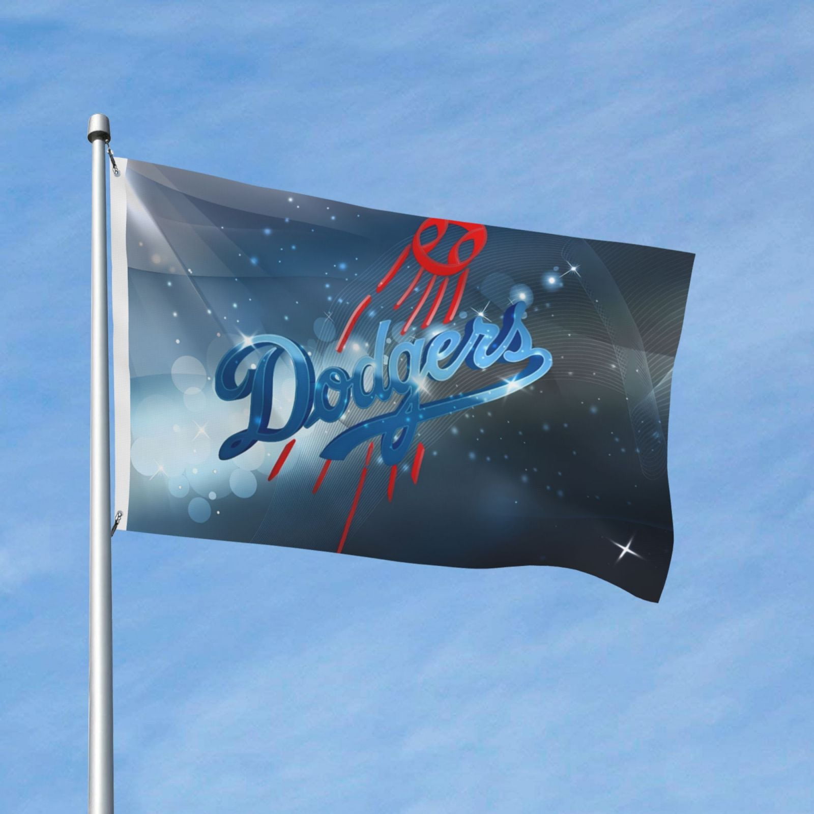 Dodgers Custom American Baseball Team Logo Double Sided Flag 3x5FT ...