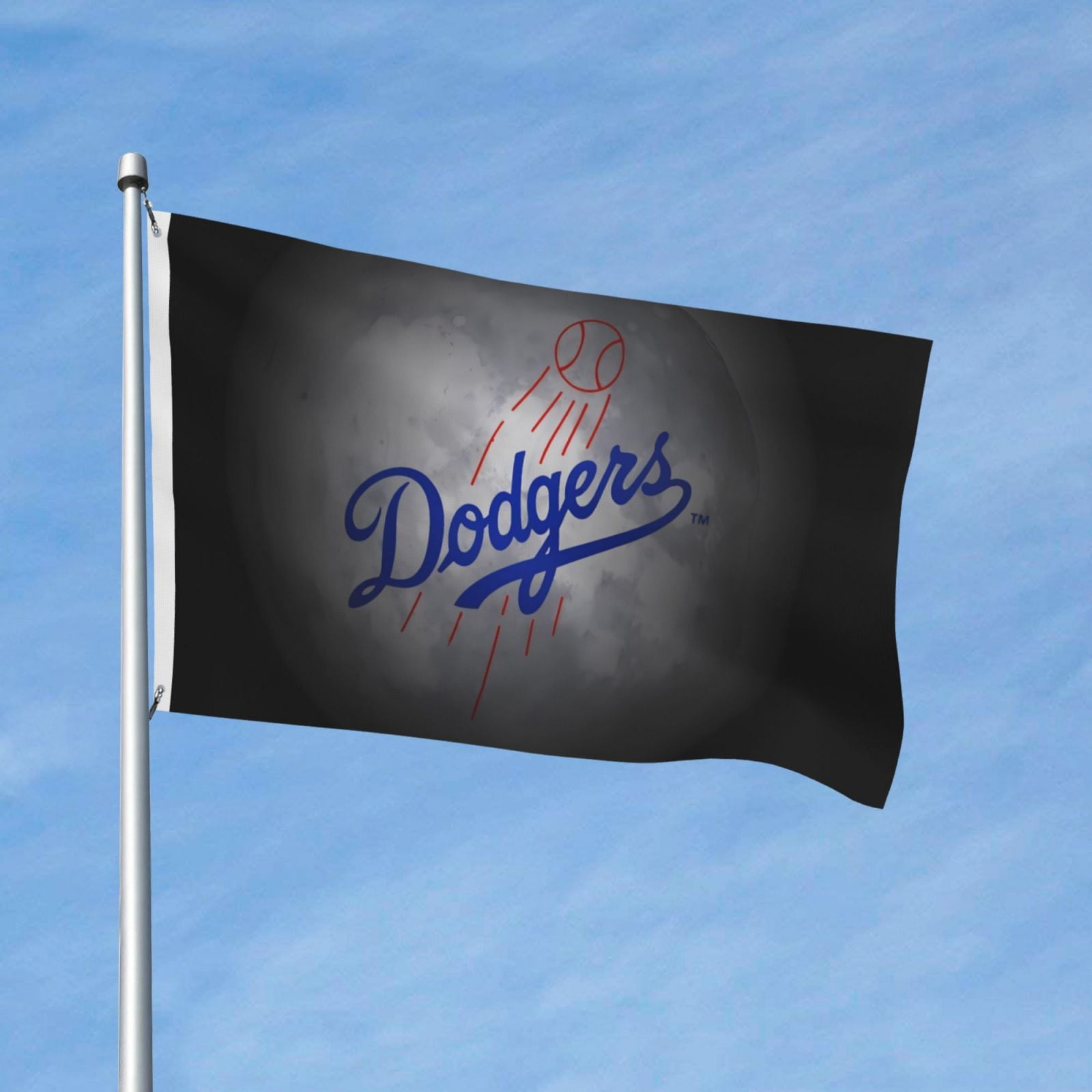 Dodgers Custom American Baseball Team Logo Double Sided Flag 3x5FT ...