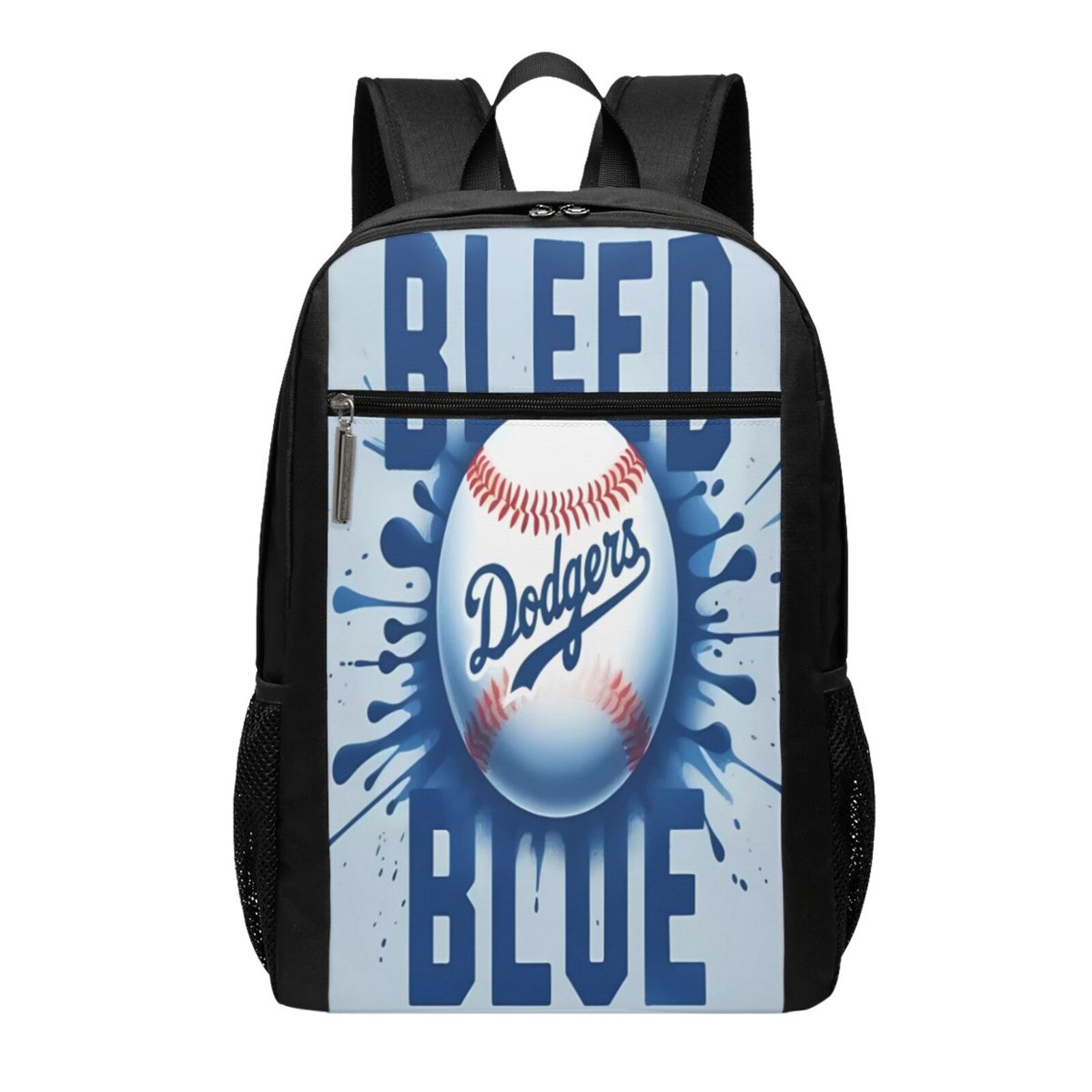 Dodgers Custom Baseball Team Fan Style Sports Backpack Cool Teen Campus ...