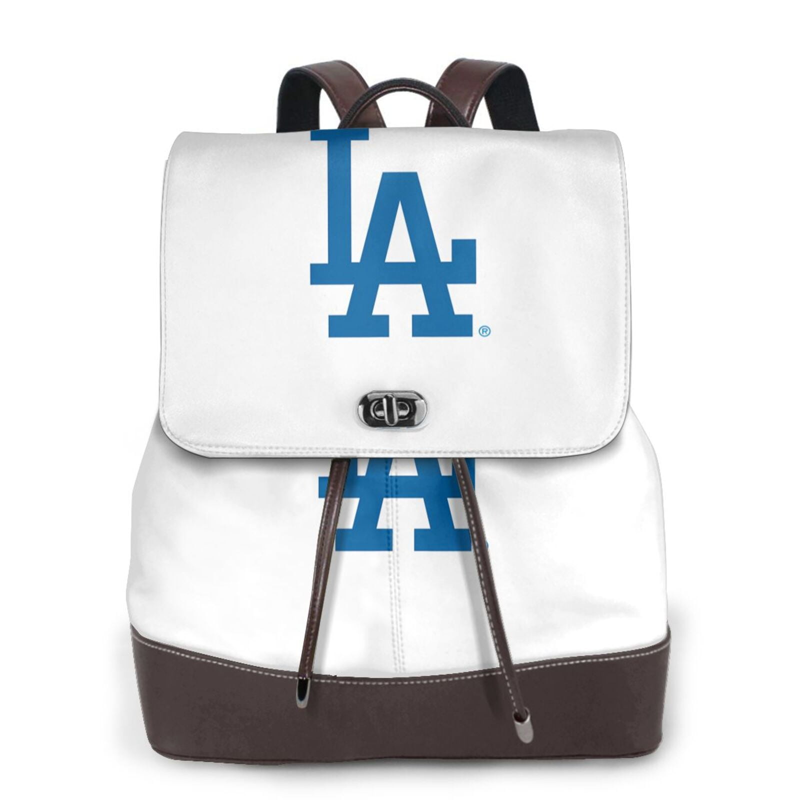 Dodgers Customizable Design Trendy Microfiber PU Leather Backpack for ...