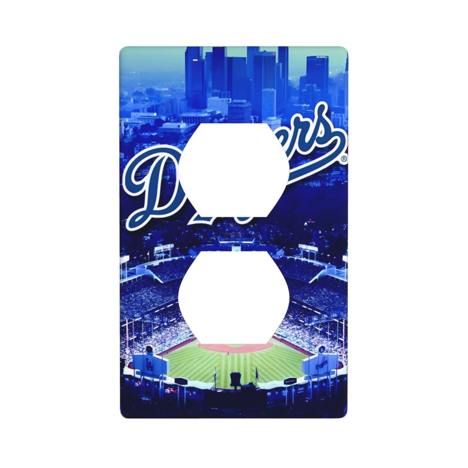 Dodgers Duplex socket wall decorative panel Wall Plate for Residential ...