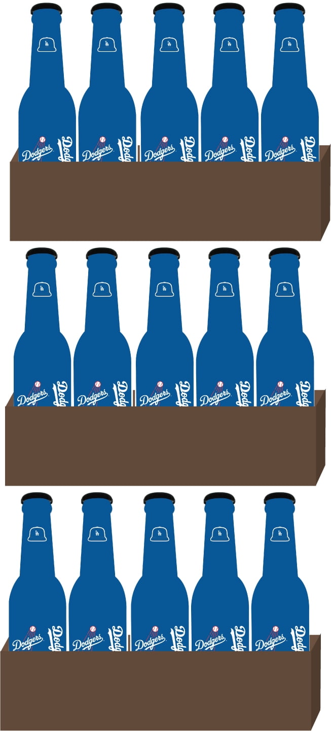 Dodgers Pallet BOTTLE BANK 21" - Walmart.com