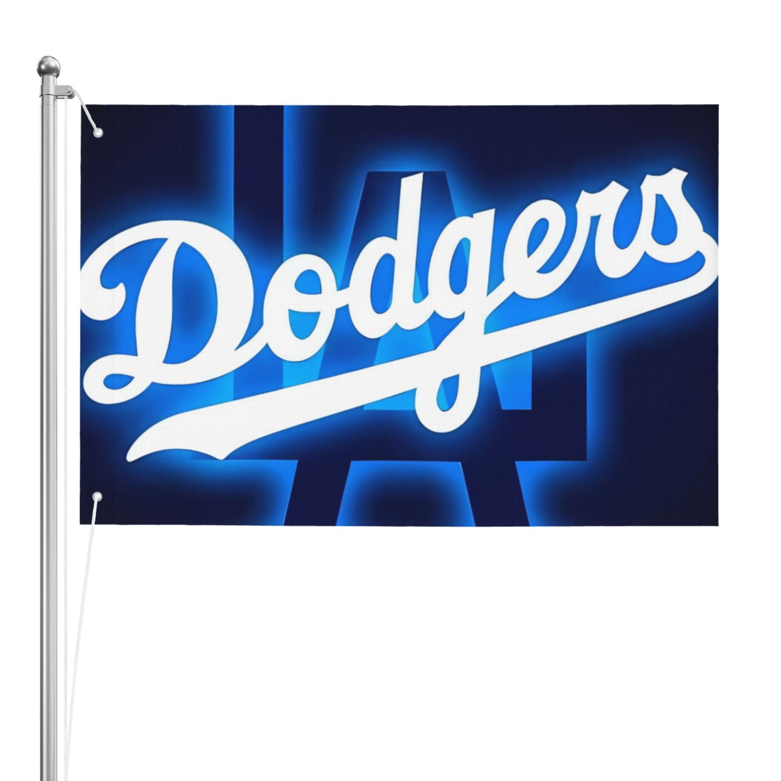 Dodgers Three Layer personalized Double Sided Flag Football Fans ...
