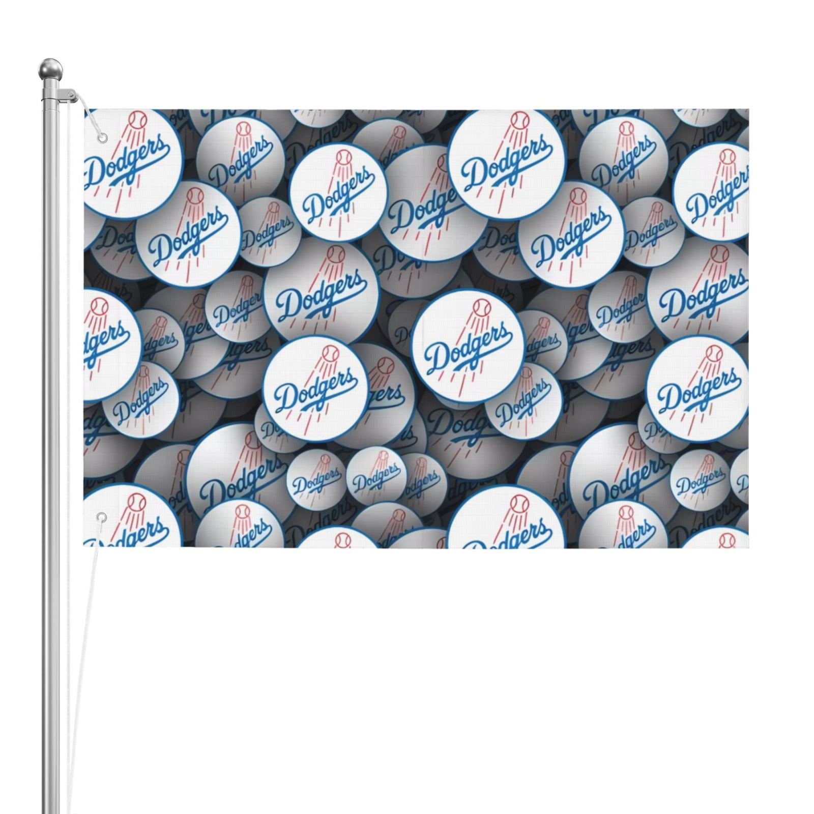 Dodgers Three Layer personalized Double Sided Flag Football Fans ...