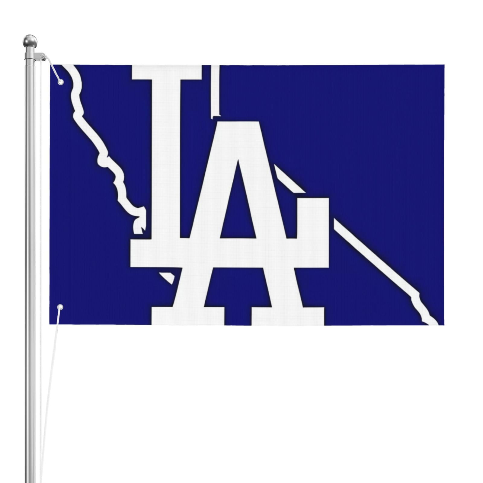 Dodgers Three Layer personalized Double Sided Flag Football Fans ...