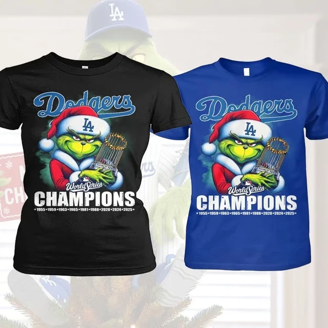 Dodgers x The Grinch 2025 Fan Tee ,Royal Color,Size 3XL - Walmart.com