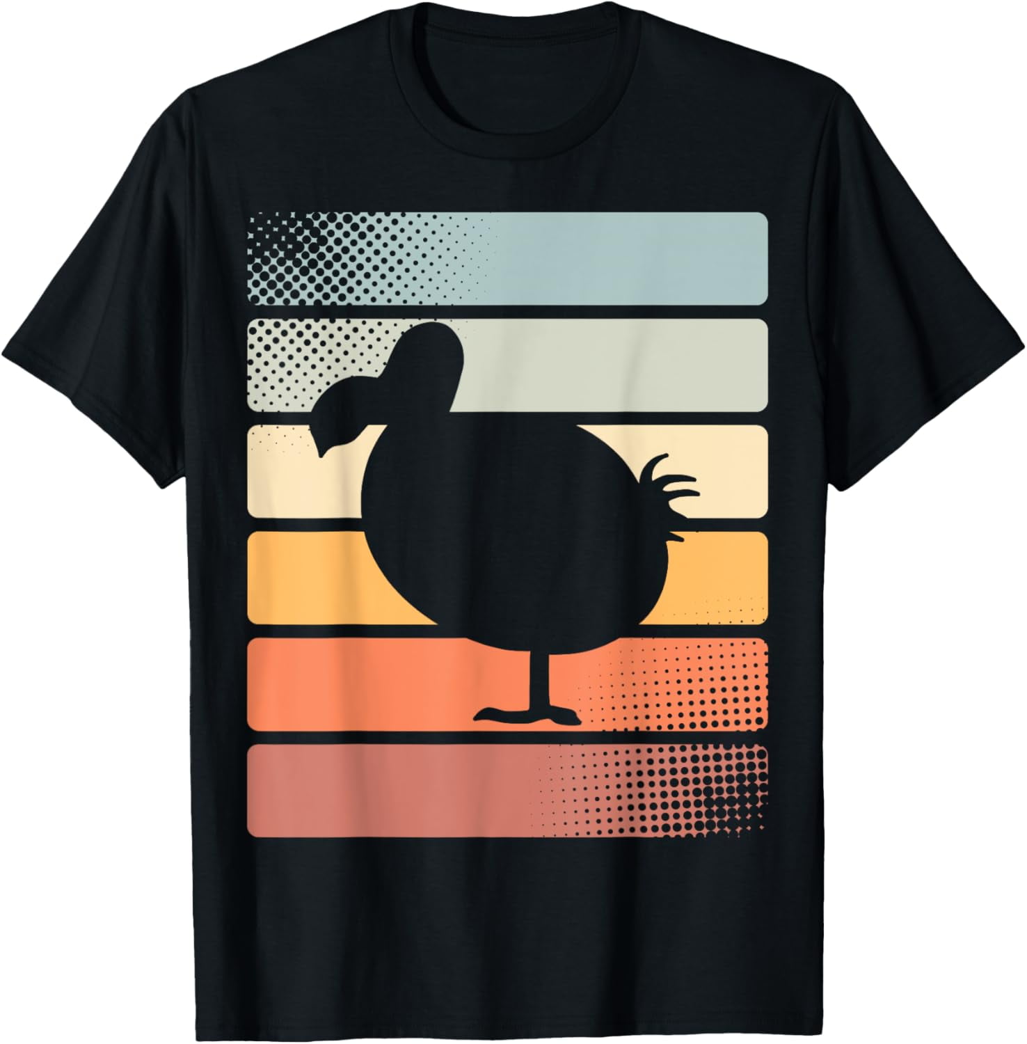 Dodo Bird Vintage Retro Flightless Bird T-Shirt - Walmart.com